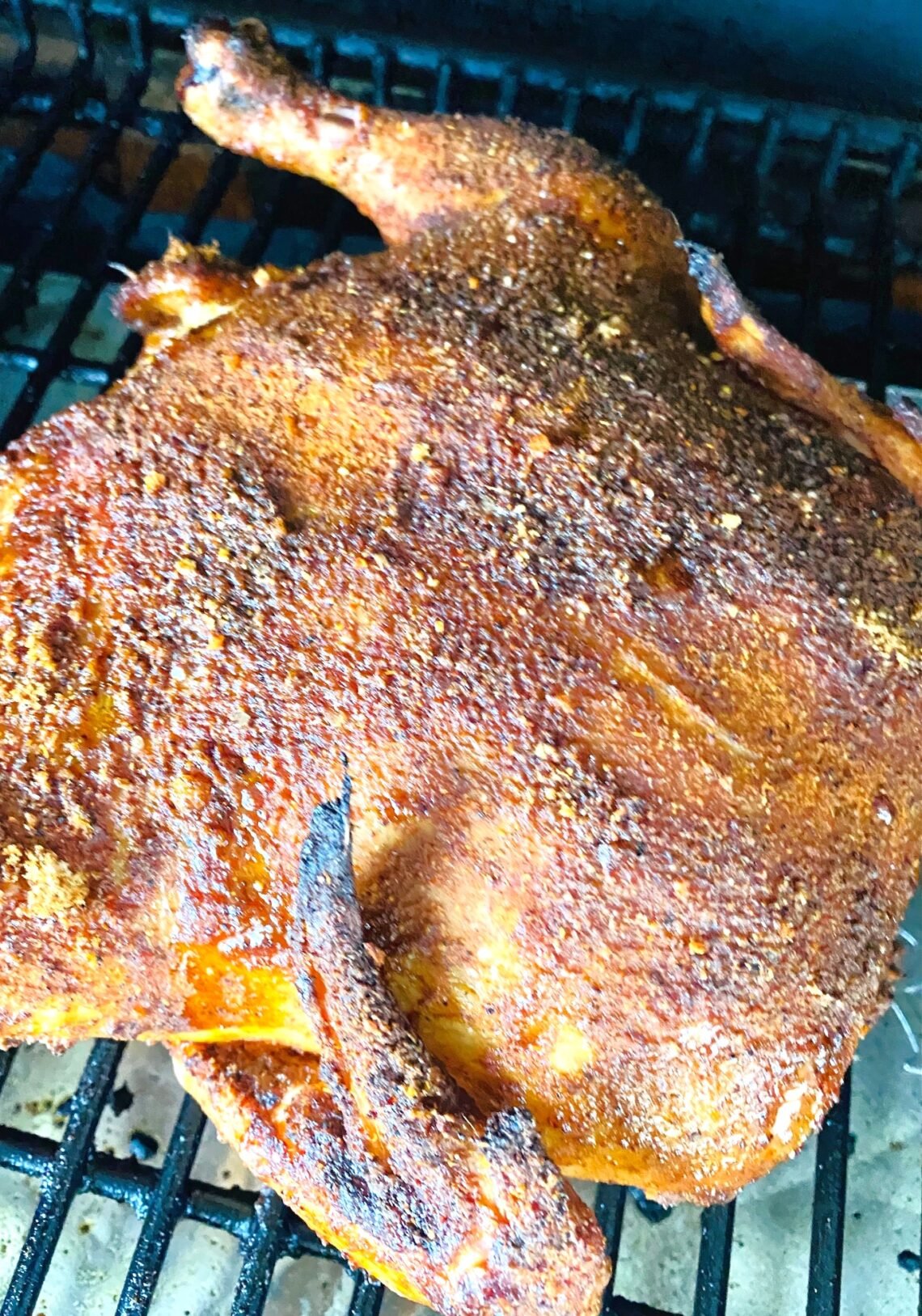 Whole Smoked BBQ Chicken - If You Give a Girl a Grill