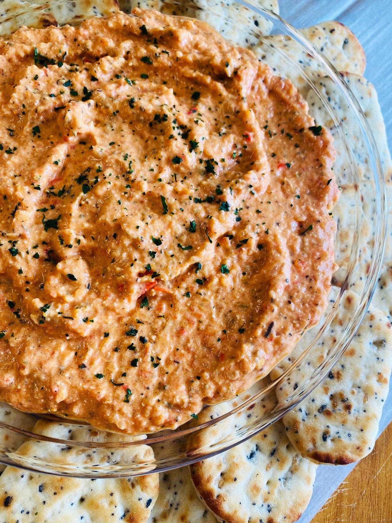 Smoked Tomato Feta Dip - If You Give a Girl a Grill