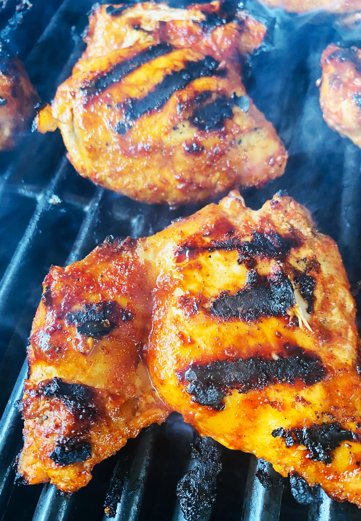 Grilled Harissa Glazed Chicken - If You Give a Girl a Grill