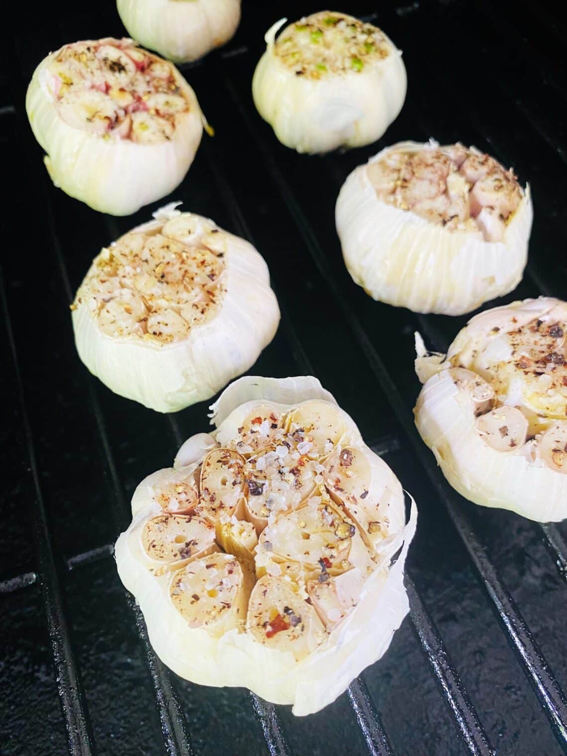 Whole Smoked Garlic - If You Give a Girl a Grill