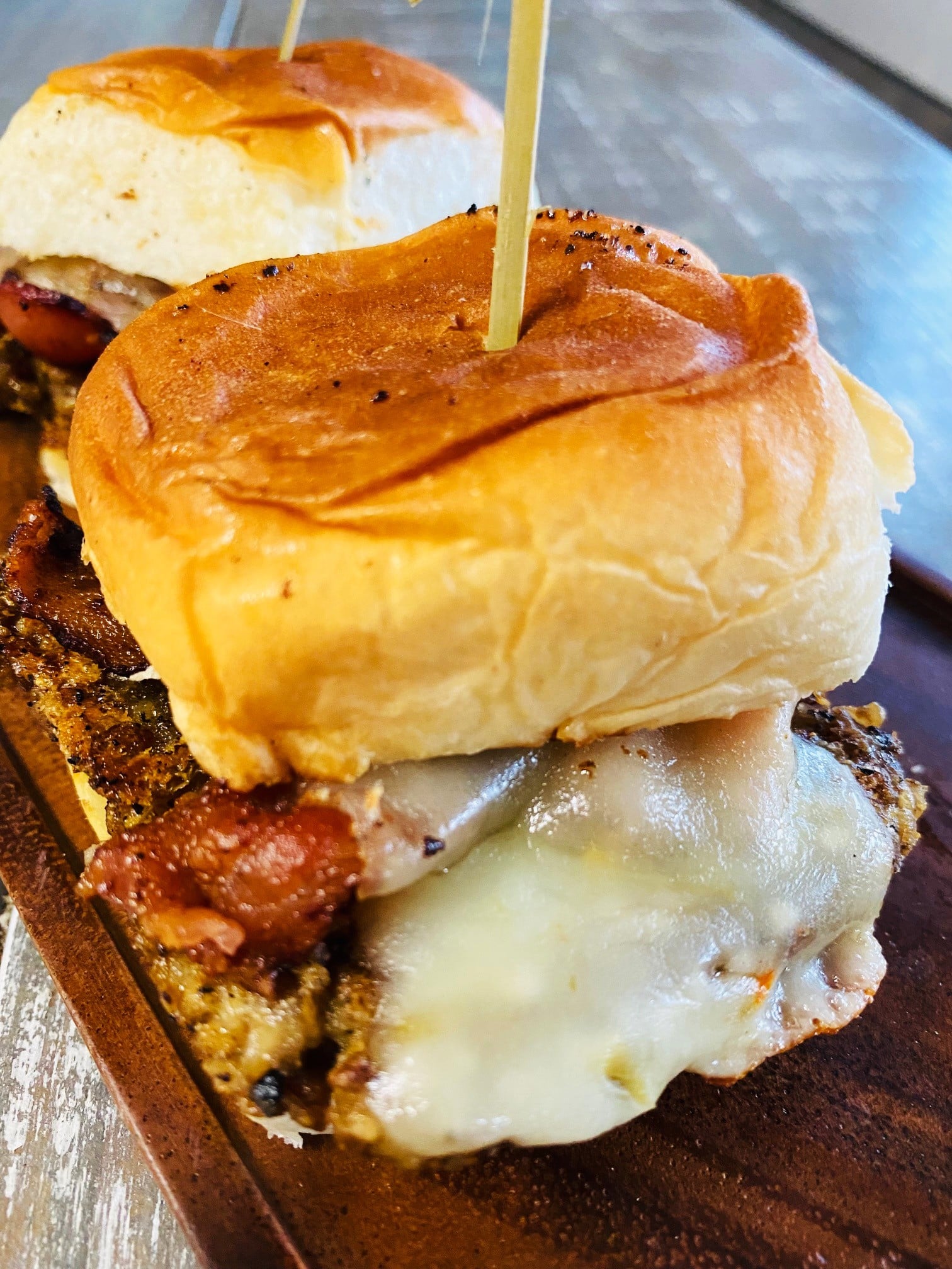 Blackstone Goetta Bacon Sliders - If You Give a Girl a Grill