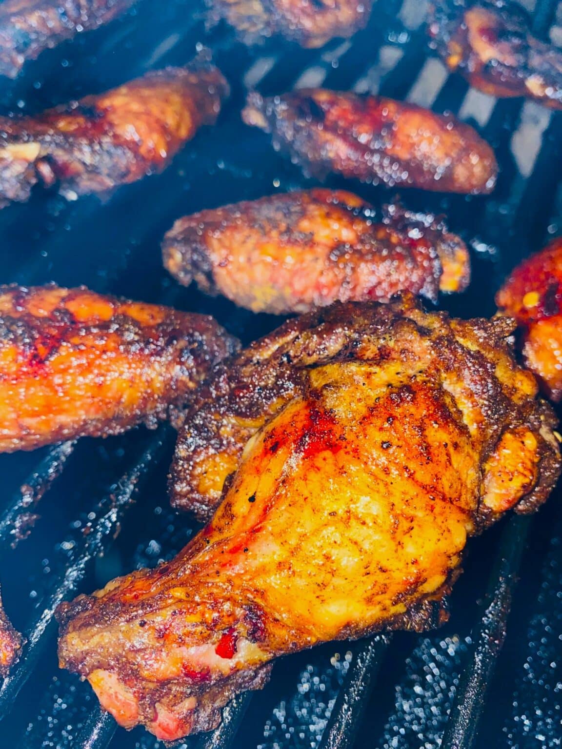 Smoked Jerk Chicken Wings - If You Give a Girl a Grill