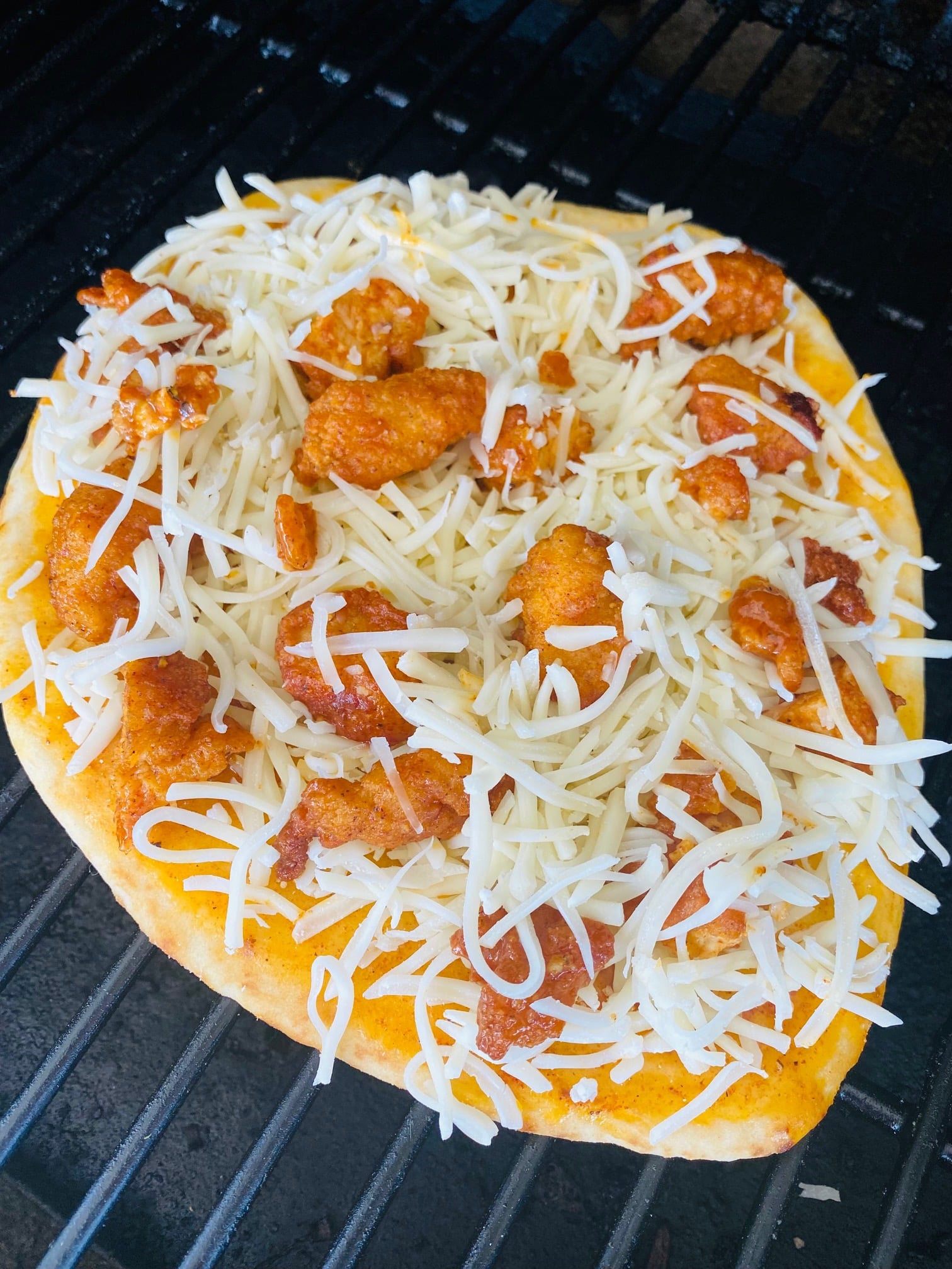 Traeger Nashville Hot Chicken Flatbreads - If You Give a Girl a Grill