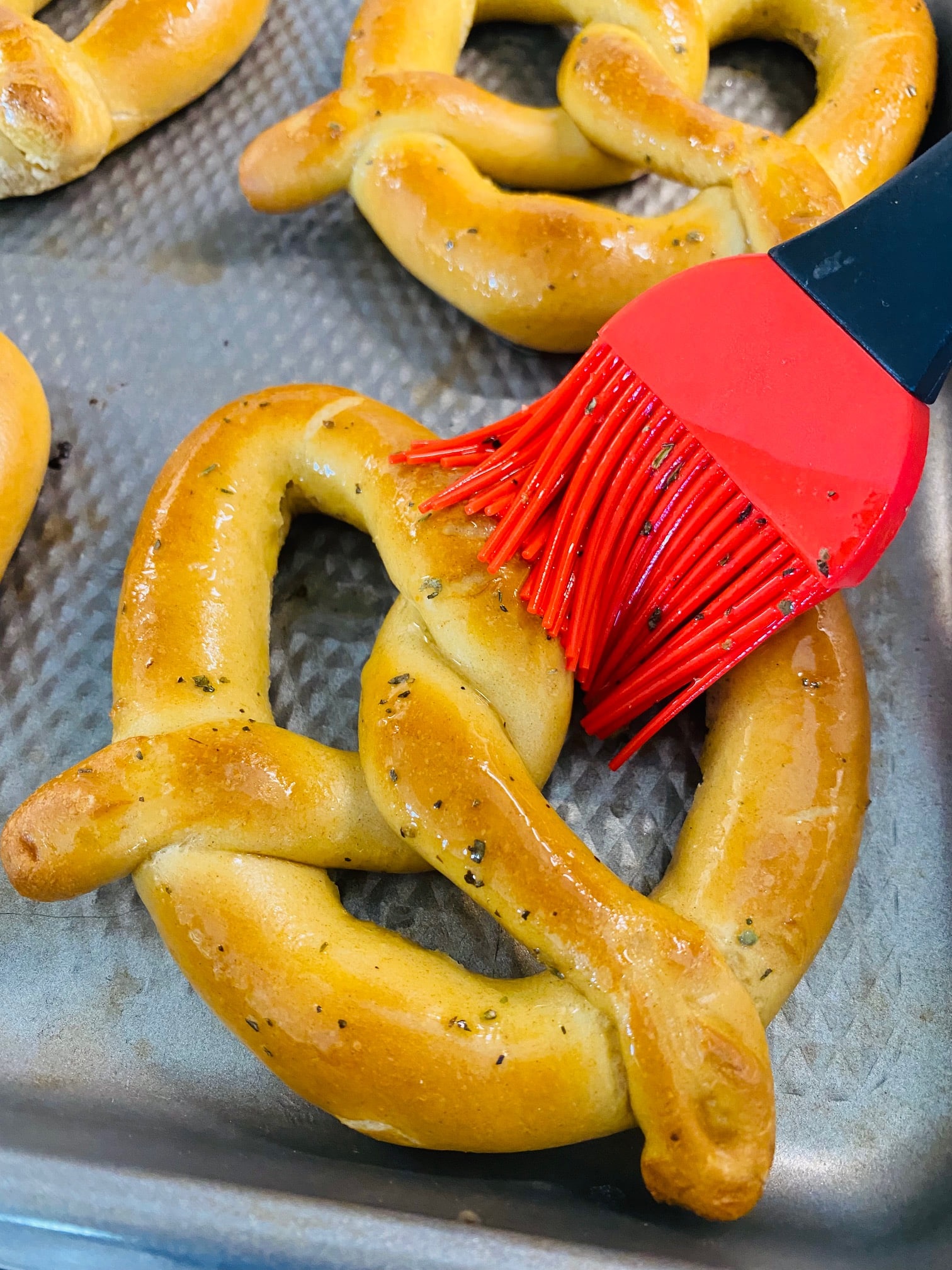 Smoked Pepperoni Pizza Pretzels - If You Give a Girl a Grill