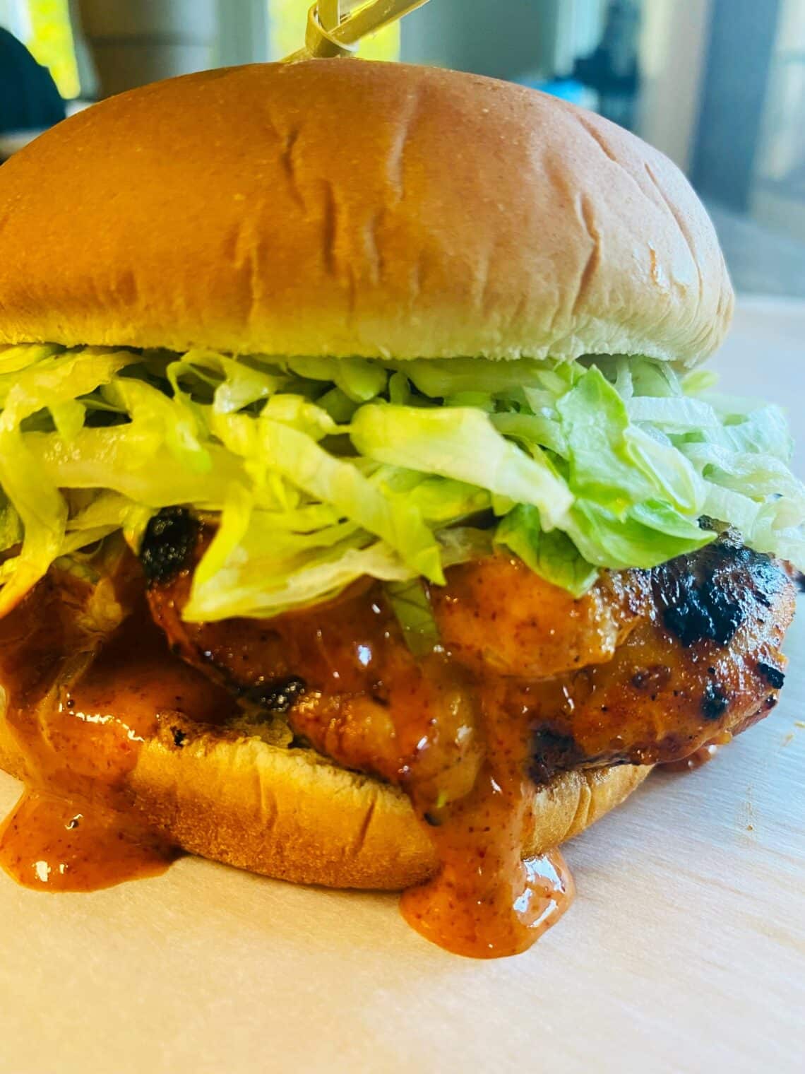 Grilled Sriracha Chicken Sandwiches - If You Give a Girl a Grill