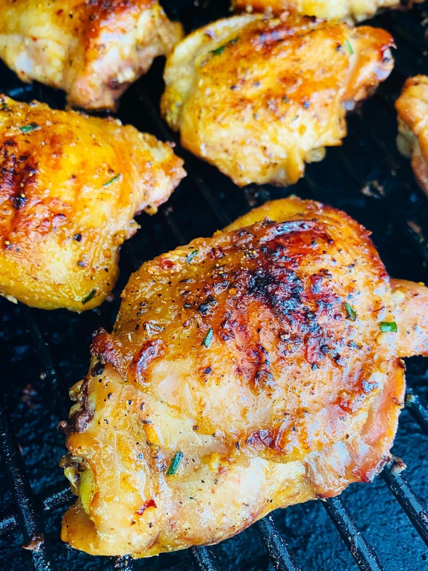 Smoked Lemonade Chicken Thighs - If You Give a Girl a Grill