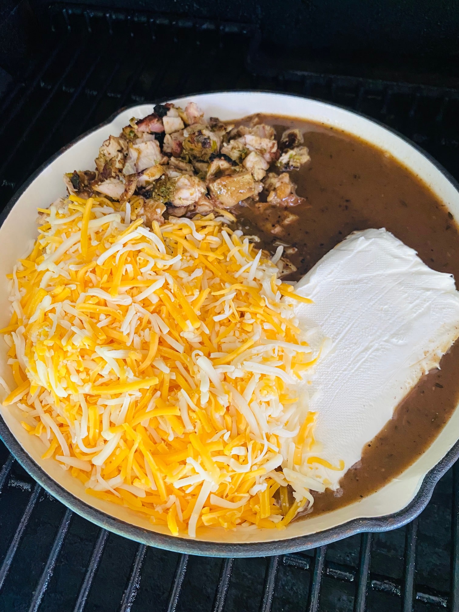 Smoked Jerk Chicken Dip - If You Give a Girl a Grill