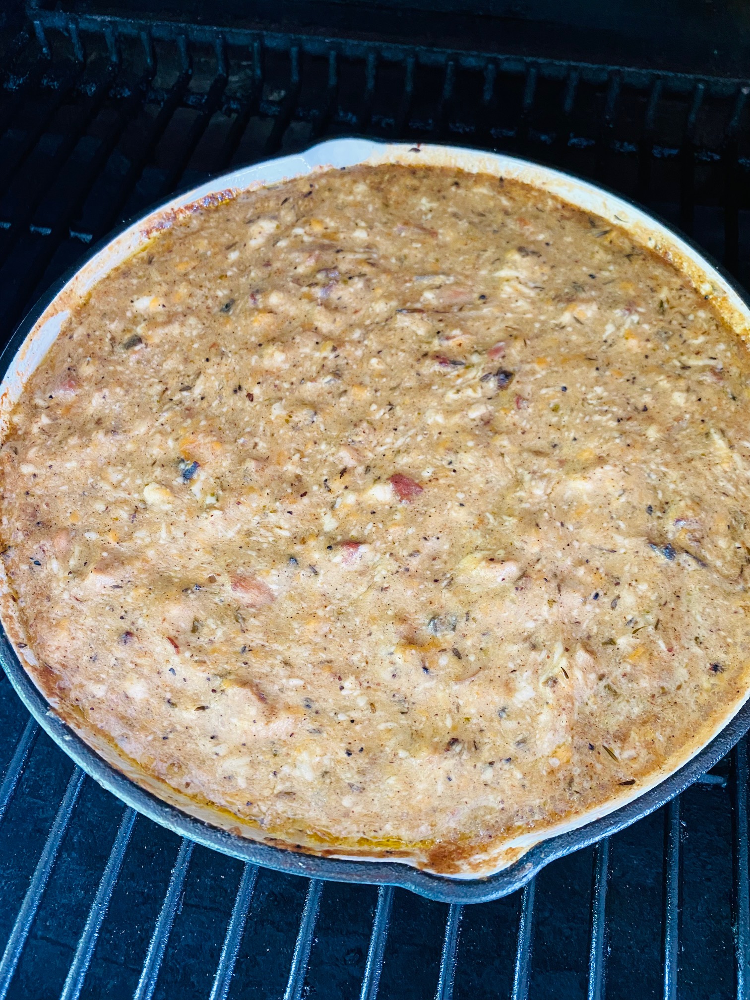 Smoked Jerk Chicken Dip - If You Give a Girl a Grill
