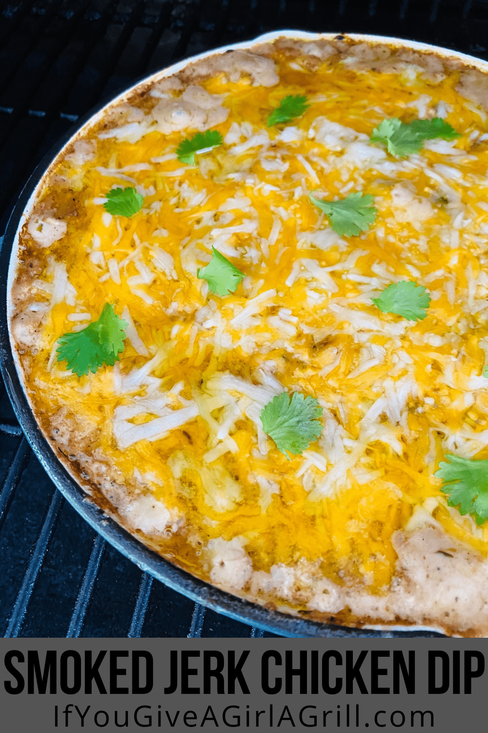 Smoked Jerk Chicken Dip - If You Give a Girl a Grill
