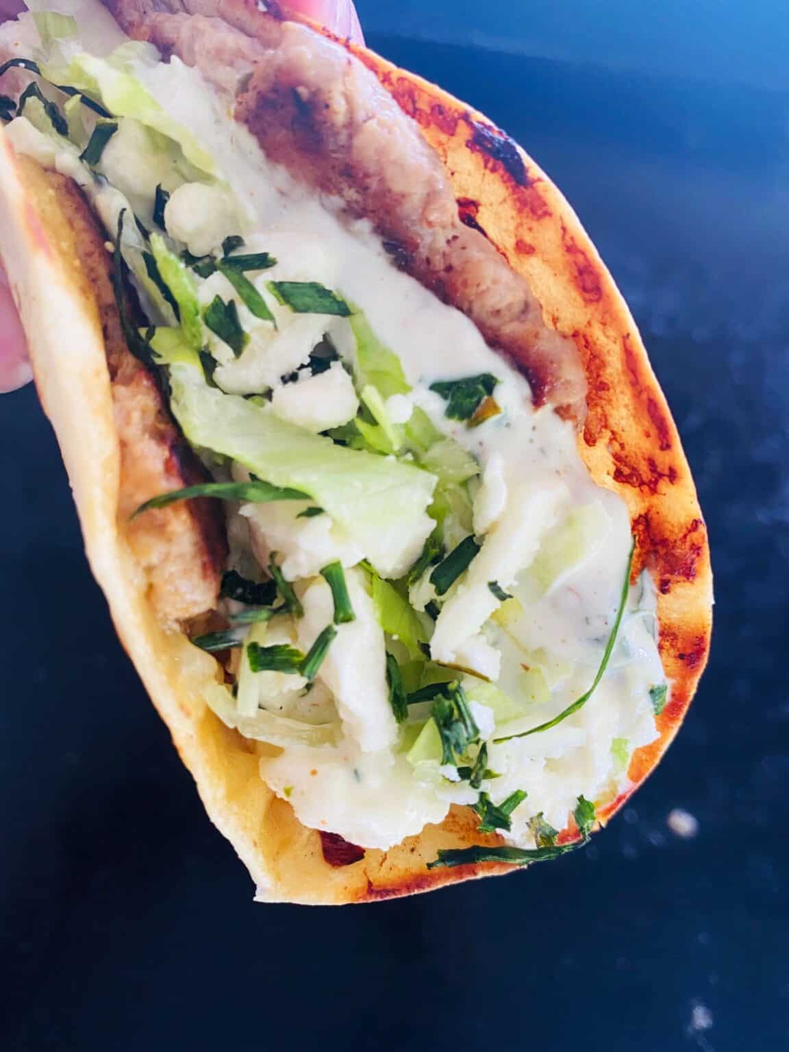 Blackstone Smashed Gyro Tacos - If You Give a Girl a Grill