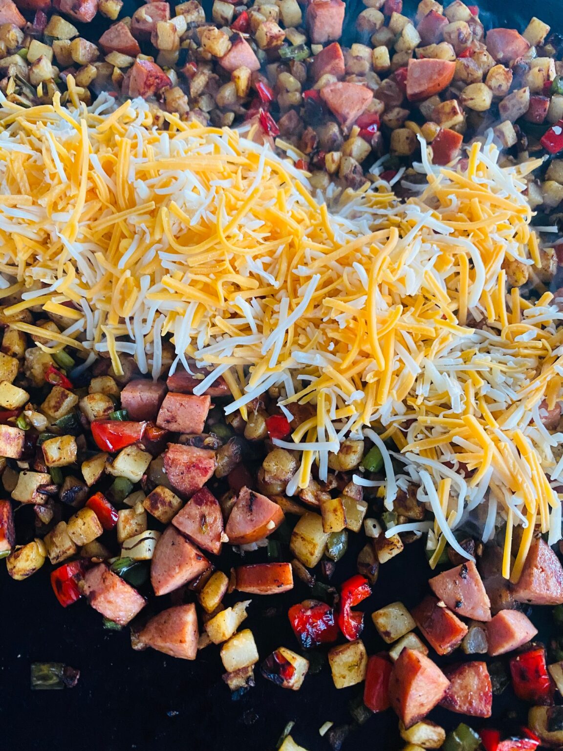 Griddle Sausage and Potatoes Recipe - If You Give a Girl a Grill