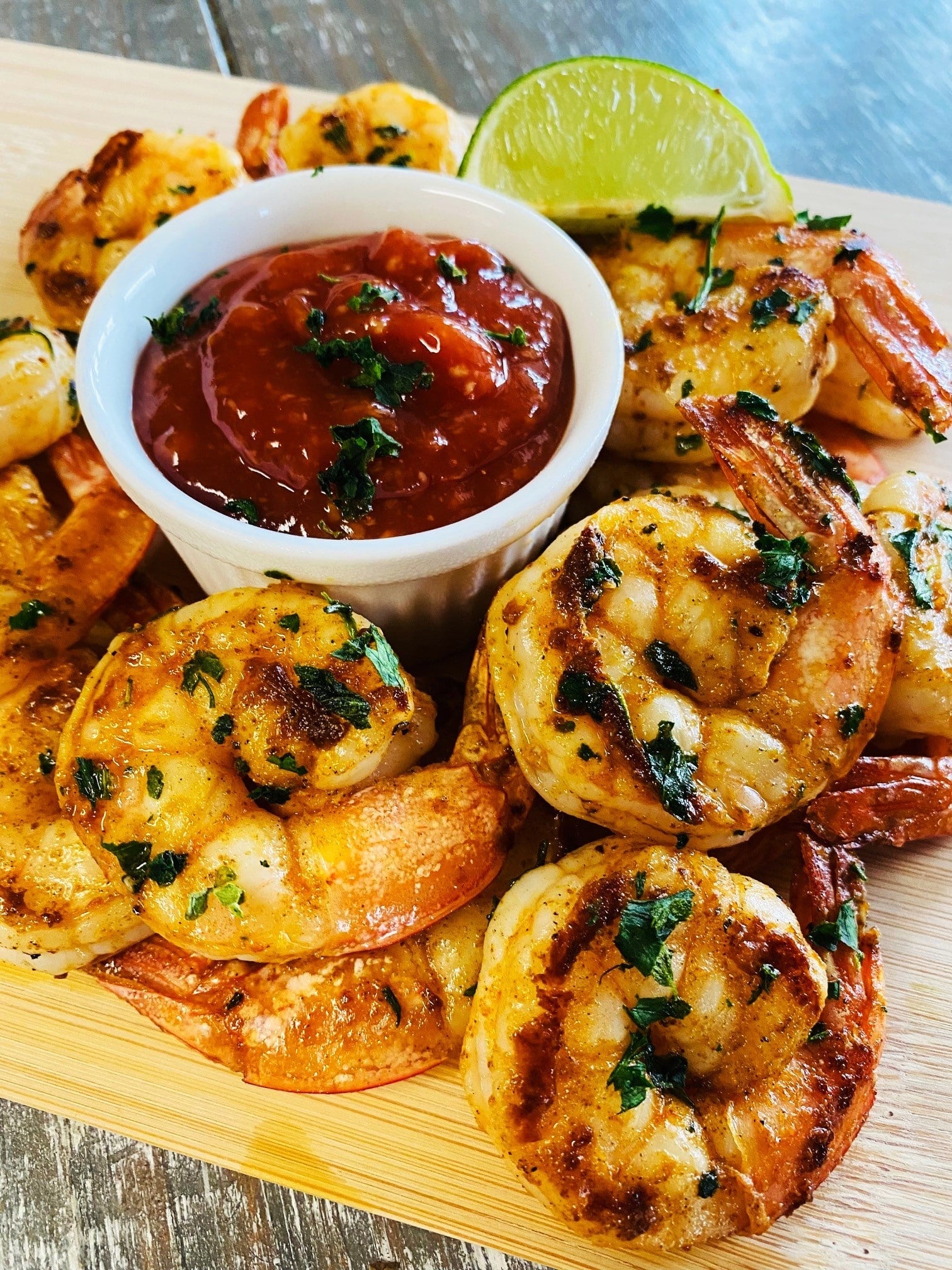 Blackstone Cajun Shrimp Cocktail - If You Give a Girl a Grill