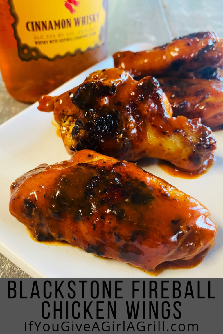 Blackstone Fireball Chicken Wings - If You Give a Girl a Grill