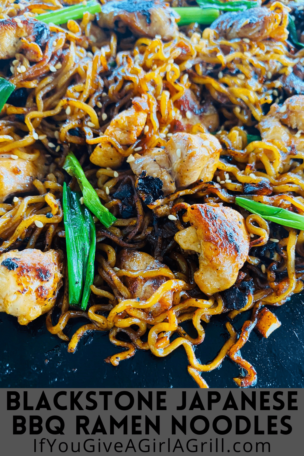 Blackstone Japanese BBQ Ramen Noodles - If You Give a Girl a Grill