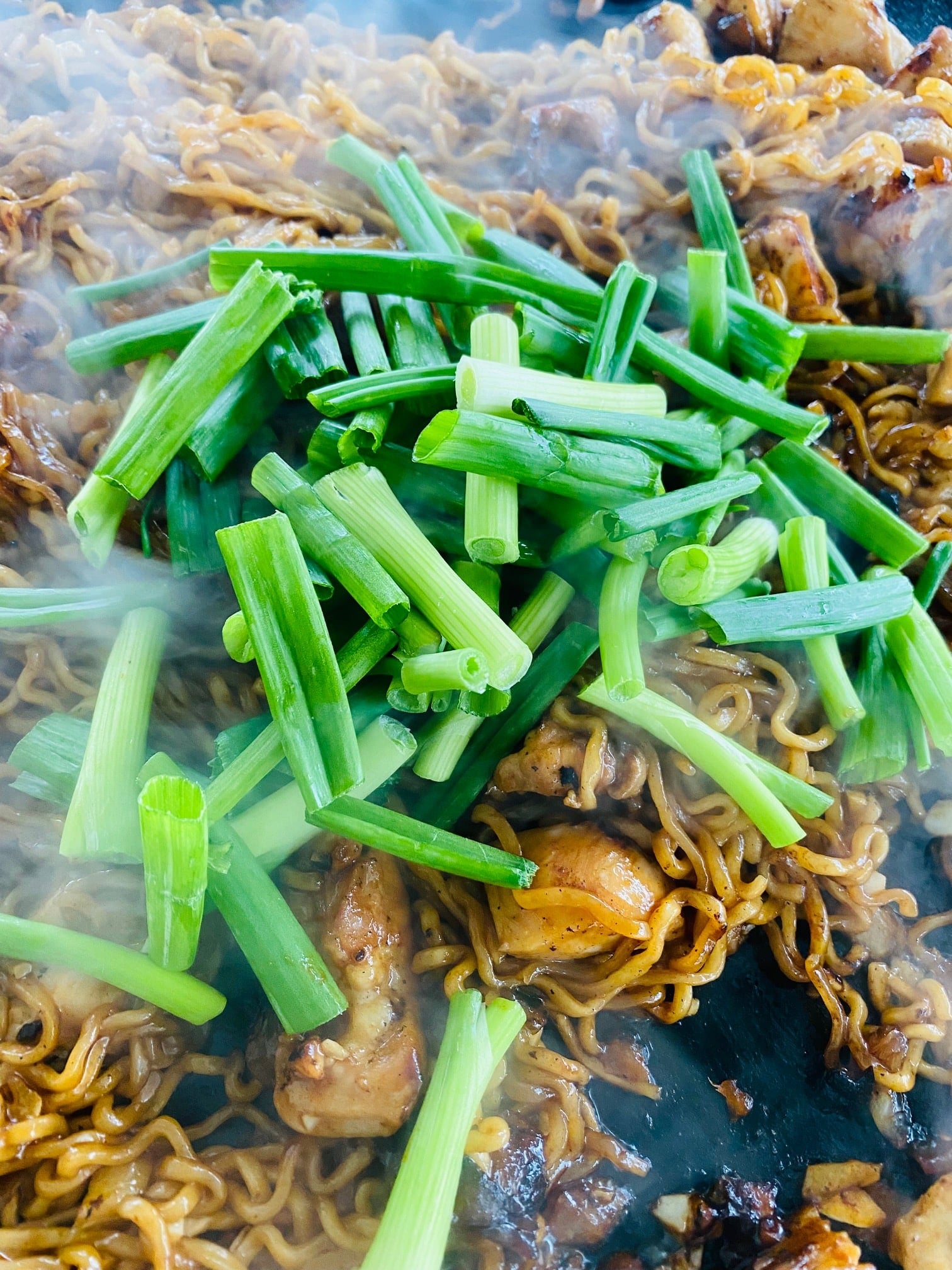 Blackstone Japanese BBQ Ramen Noodles - If You Give a Girl a Grill