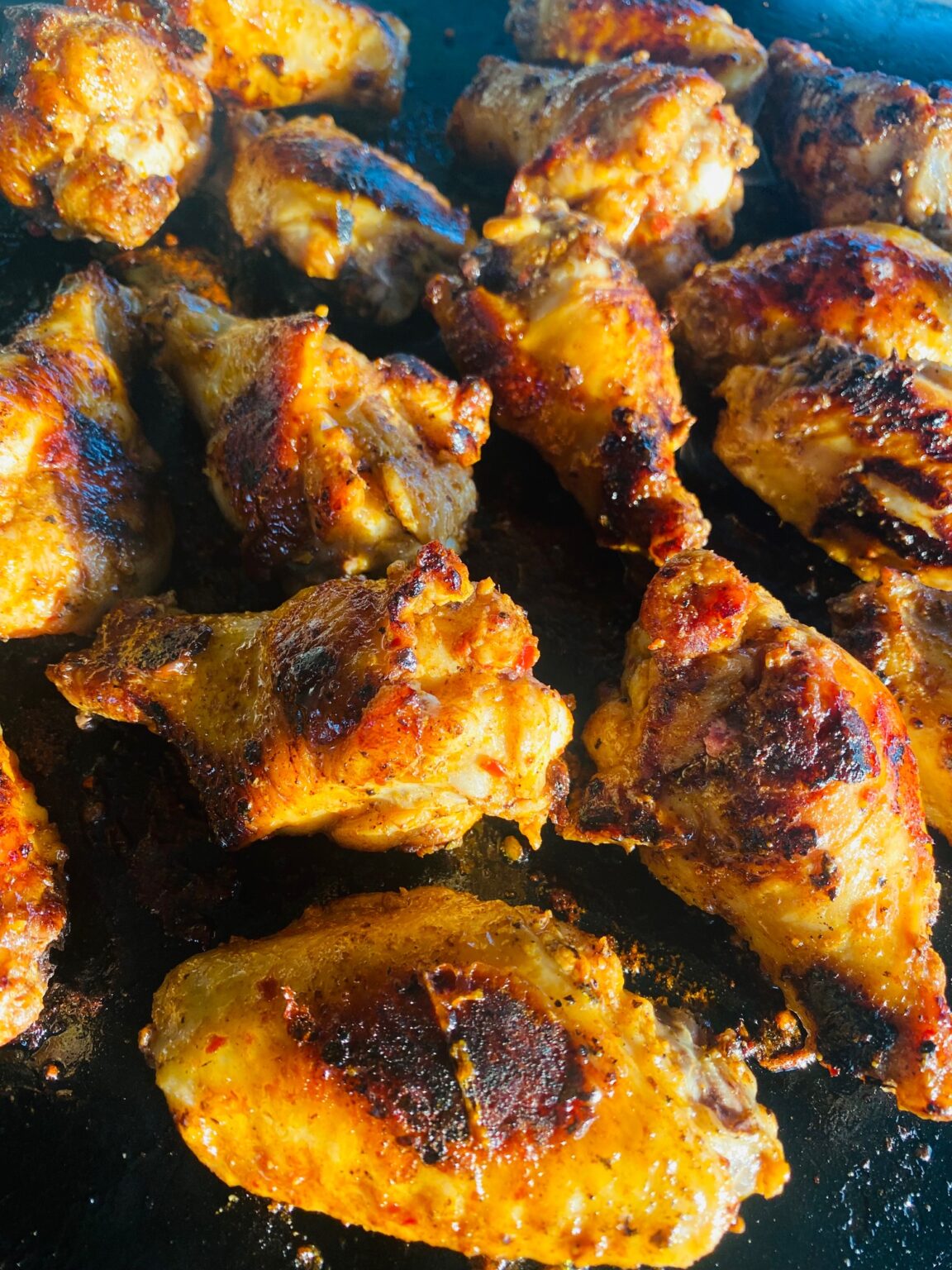 Blackstone Fireball Chicken Wings - If You Give a Girl a Grill