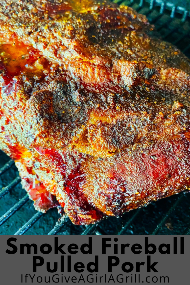 Smoked Fireball Pulled Pork - If You Give a Girl a Grill