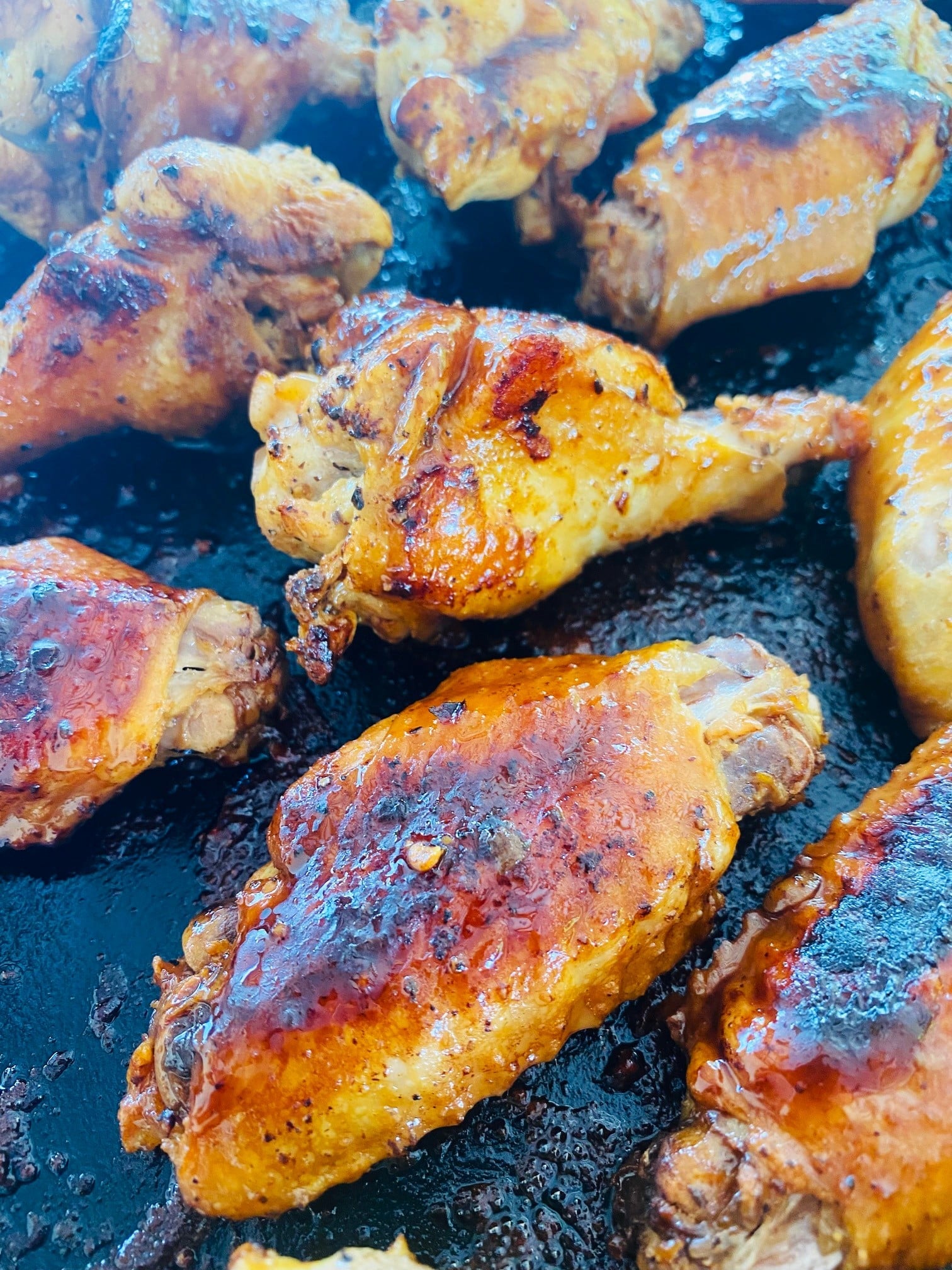 Blackstone Honey Lemon Chicken Wings - If You Give a Girl a Grill