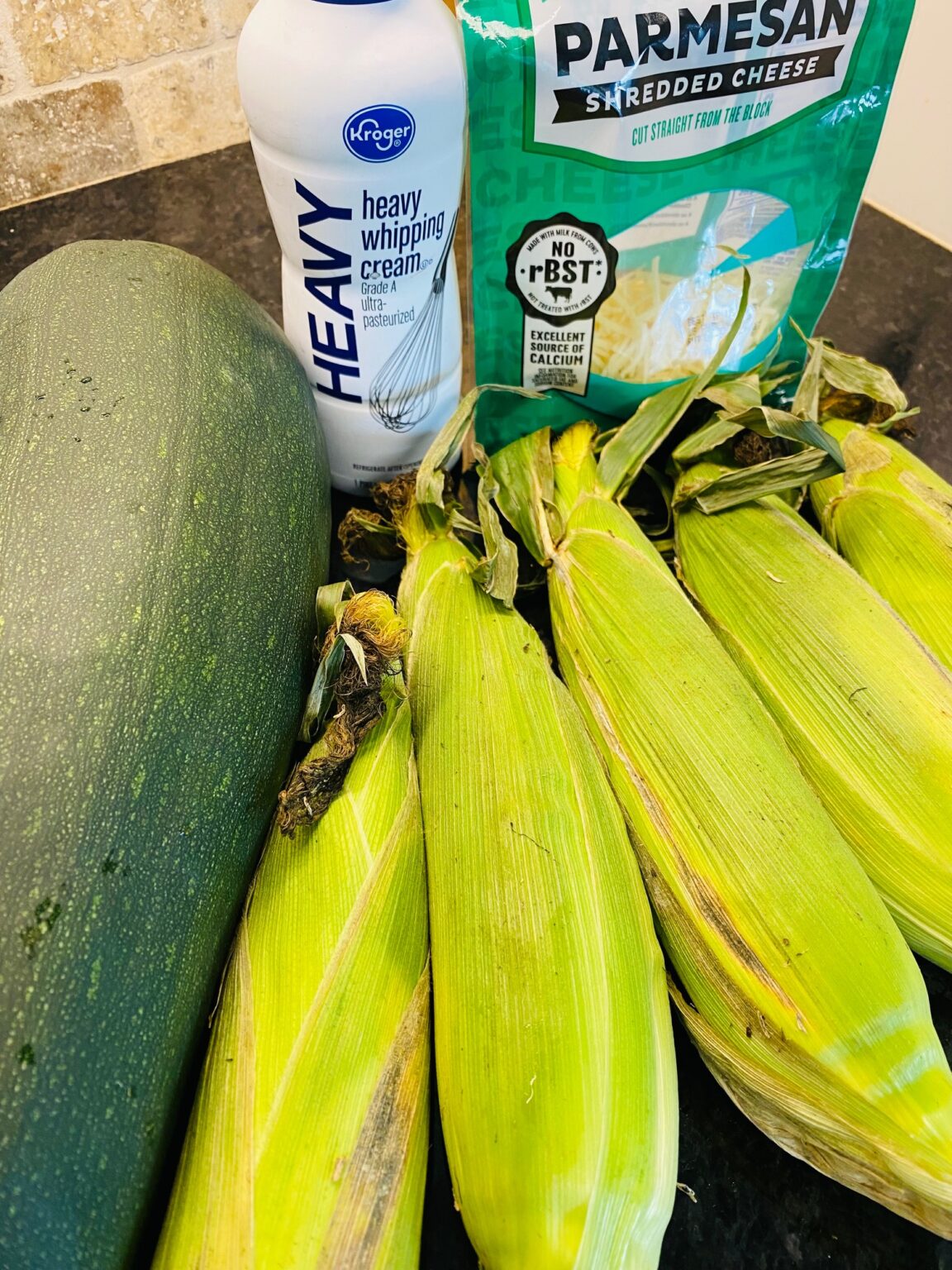 Blackstone Creamy Parmesan Corn and Zucchini - If You Give a Girl a Grill