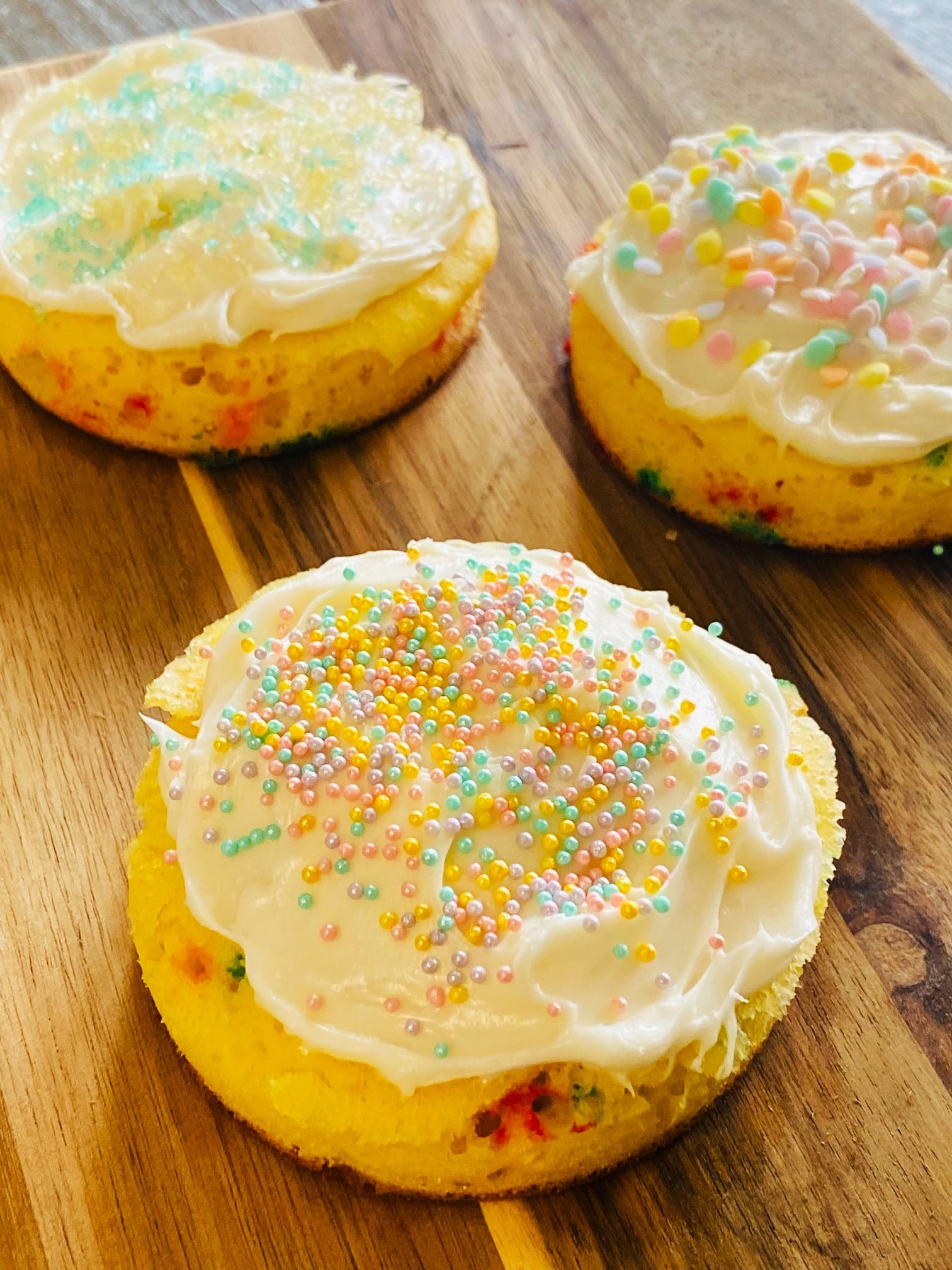 Blackstone Mini Funfetti Cakes - If You Give a Girl a Grill