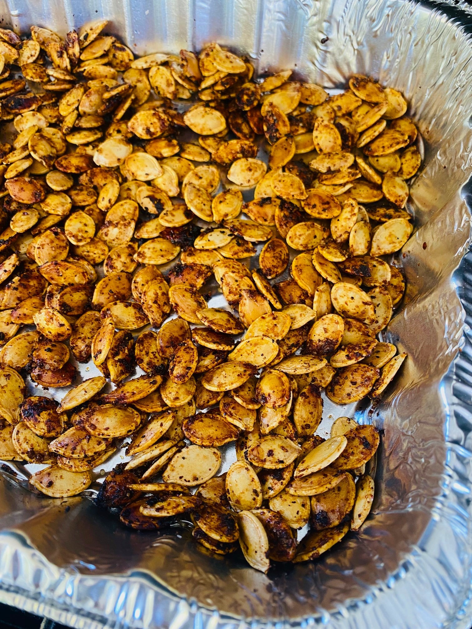 Traeger Honey Chipotle Pumpkin Seeds - If You Give a Girl a Grill