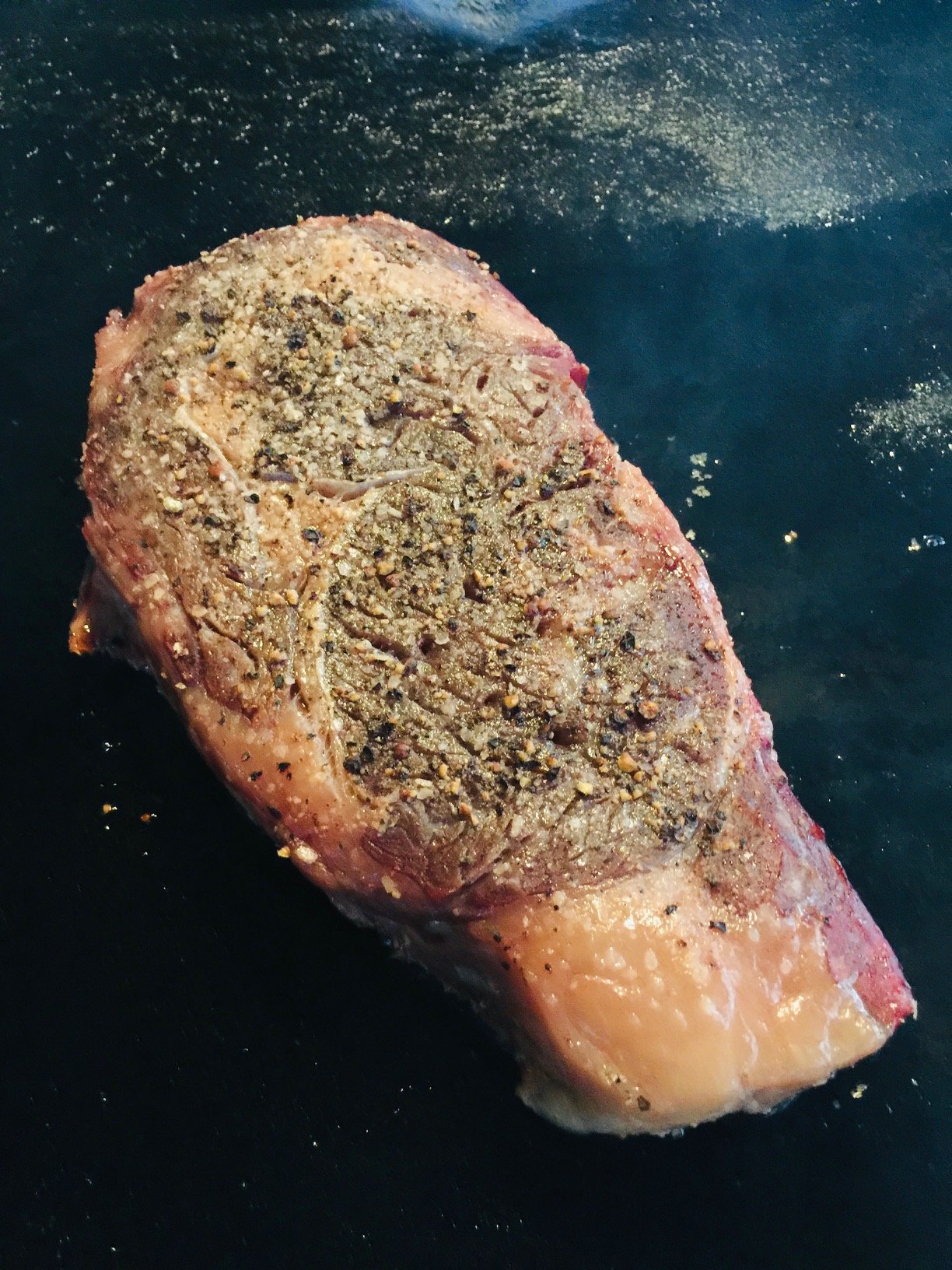 Blackstone Reverse Sear Cowboy Ribeyes - If You Give a Girl a Grill