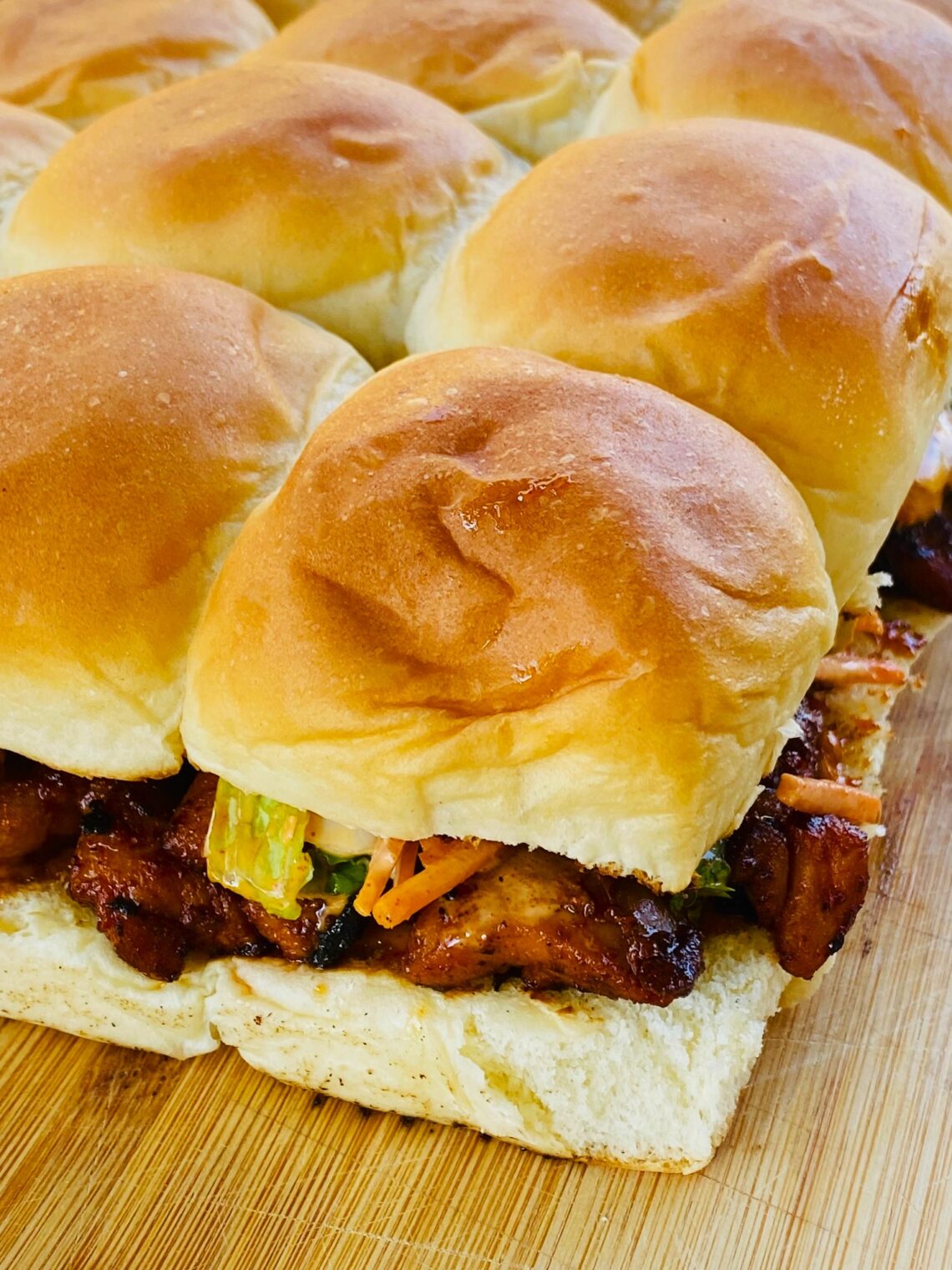 Blackstone Korean Chicken Sliders - If You Give a Girl a Grill