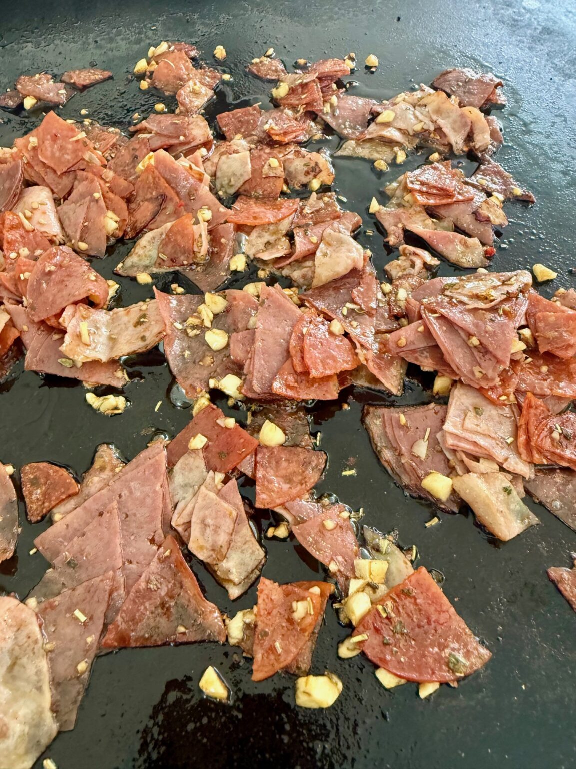 Blackstone Italian Sub Quesadillas - If You Give a Girl a Grill