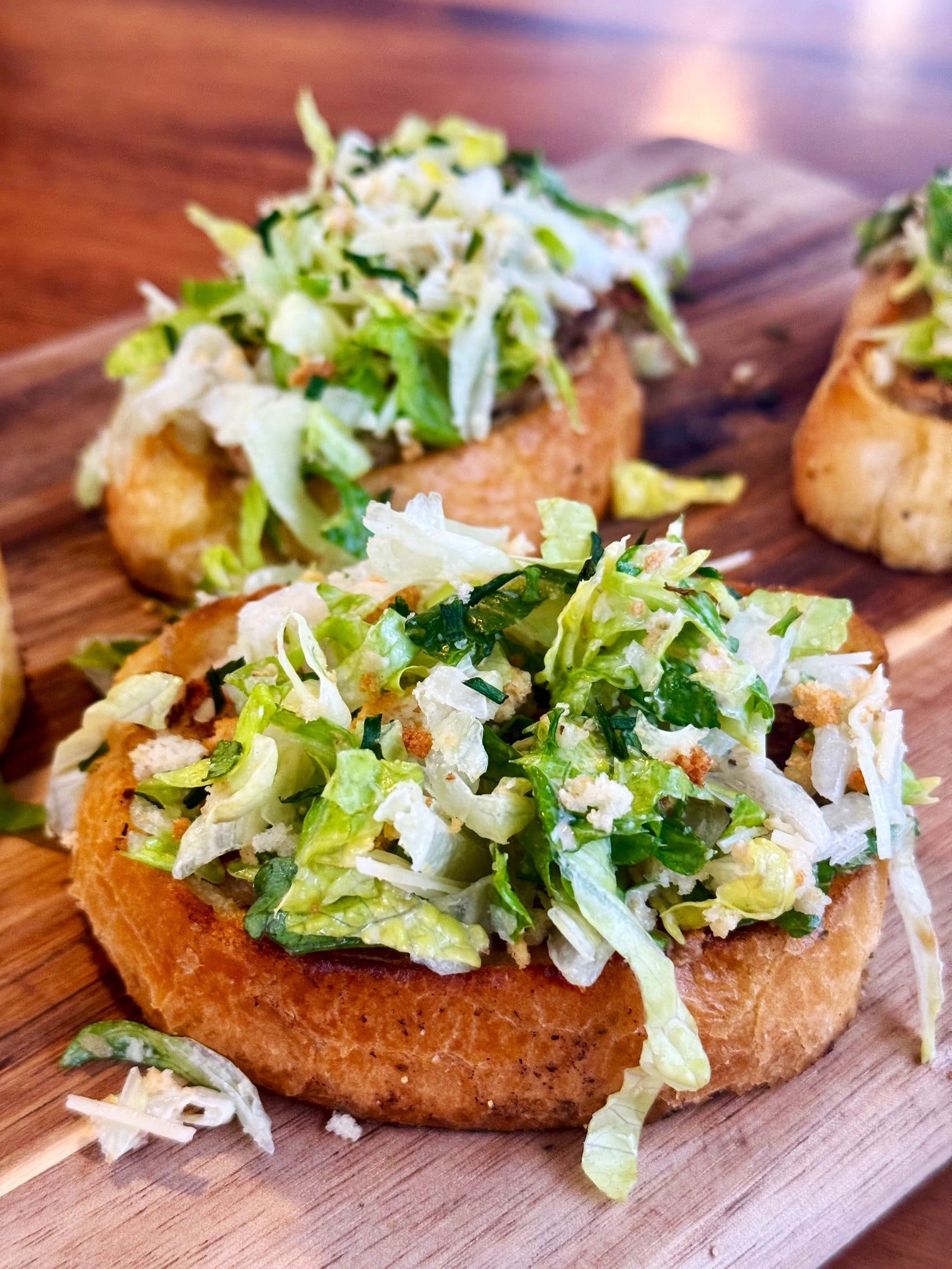 Blackstone Chicken Caesar Garlic Toast - If You Give a Girl a Grill
